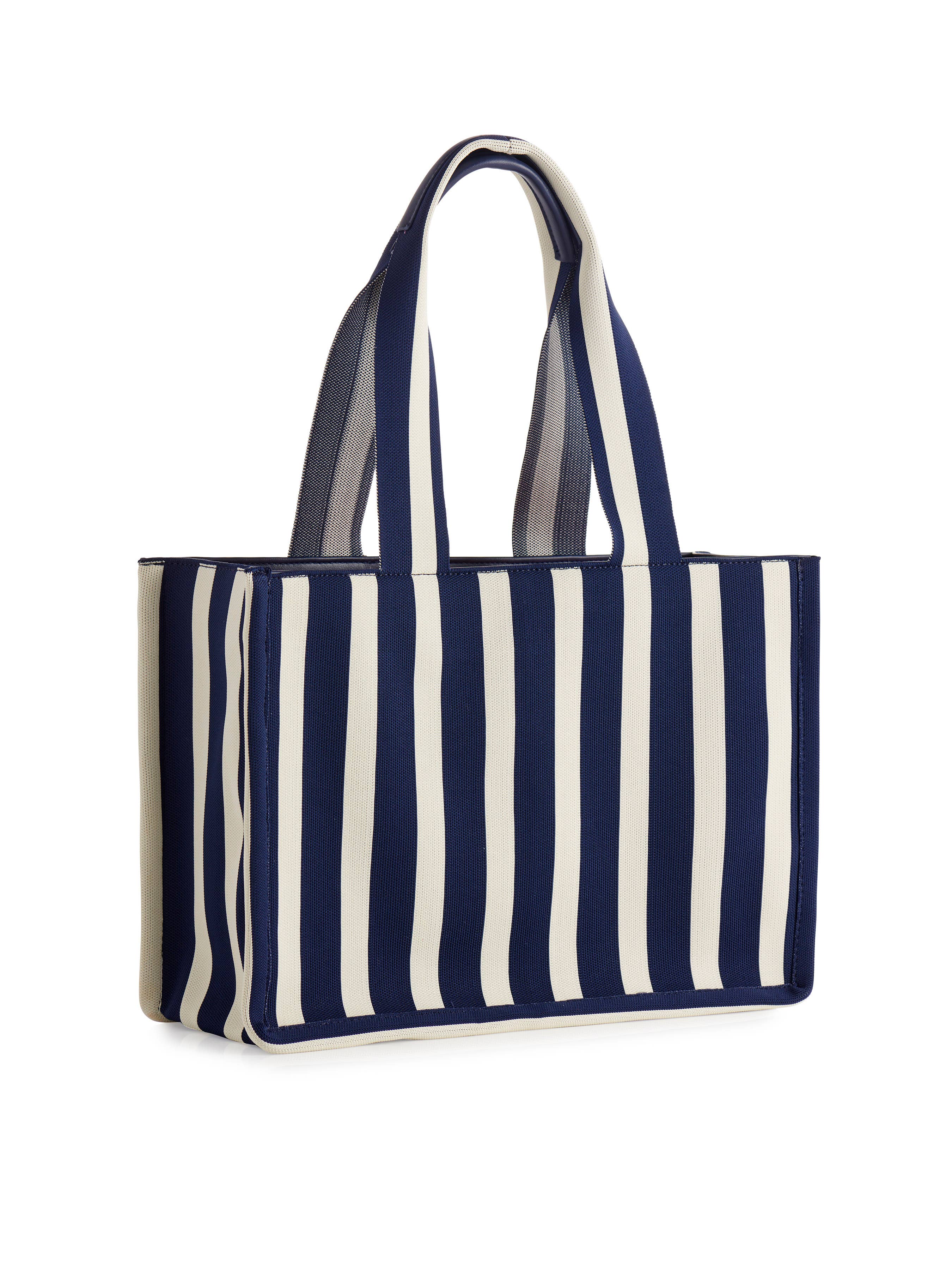 ISLA BOXY TOTE: NAVY | Freshwater Curated Goods