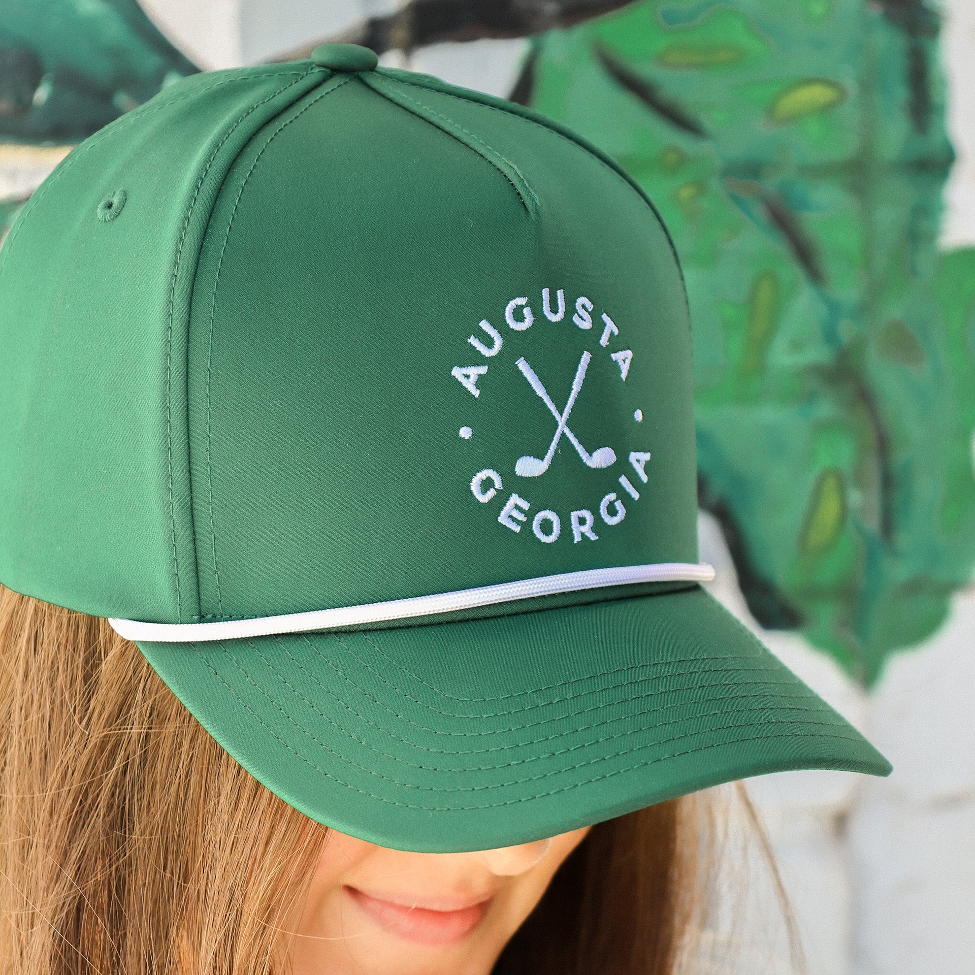 Augusta, GA Golf Clubs Premium Rope Hat | Freshwater Curated Goods