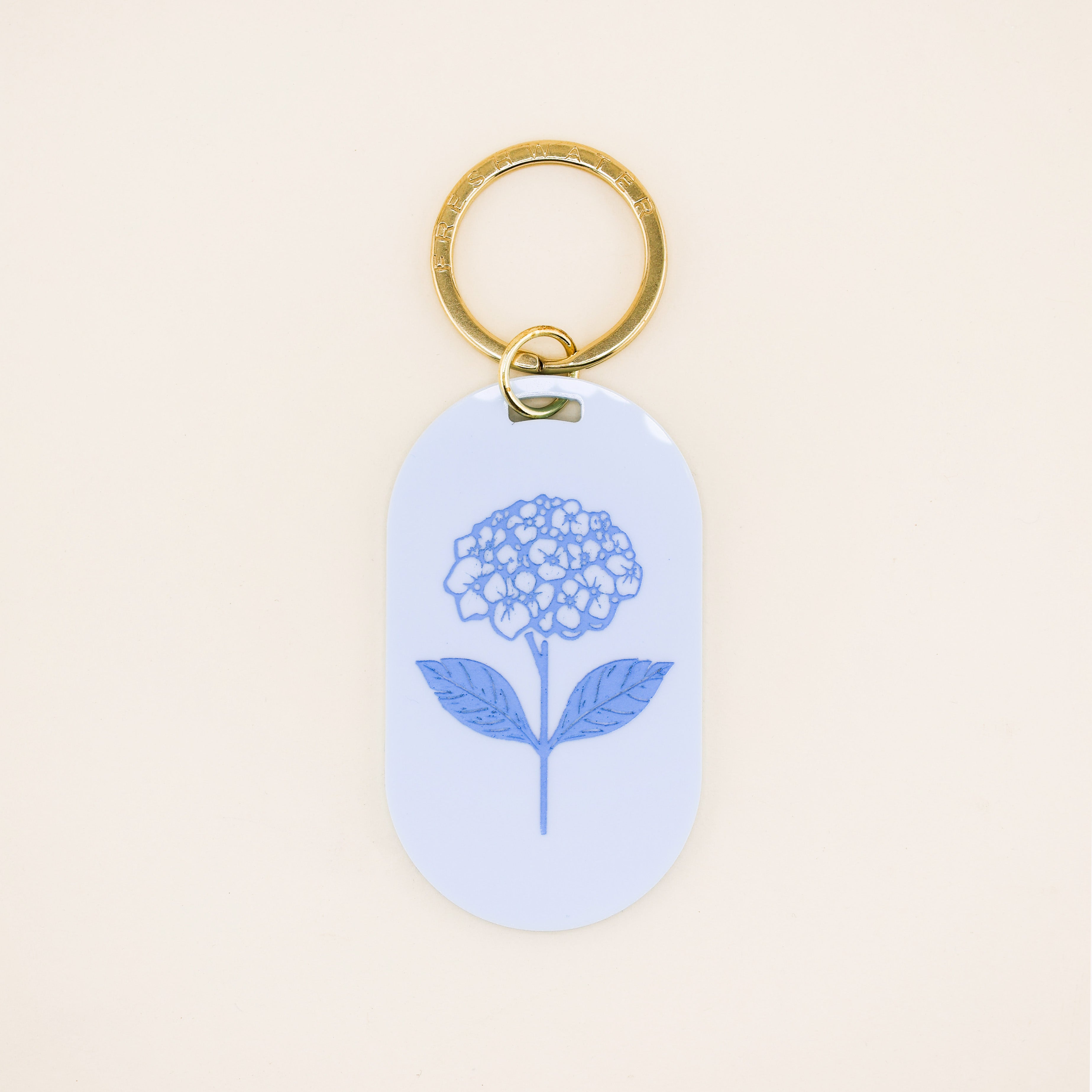 Hydrangea Pill Keychain | Freshwater