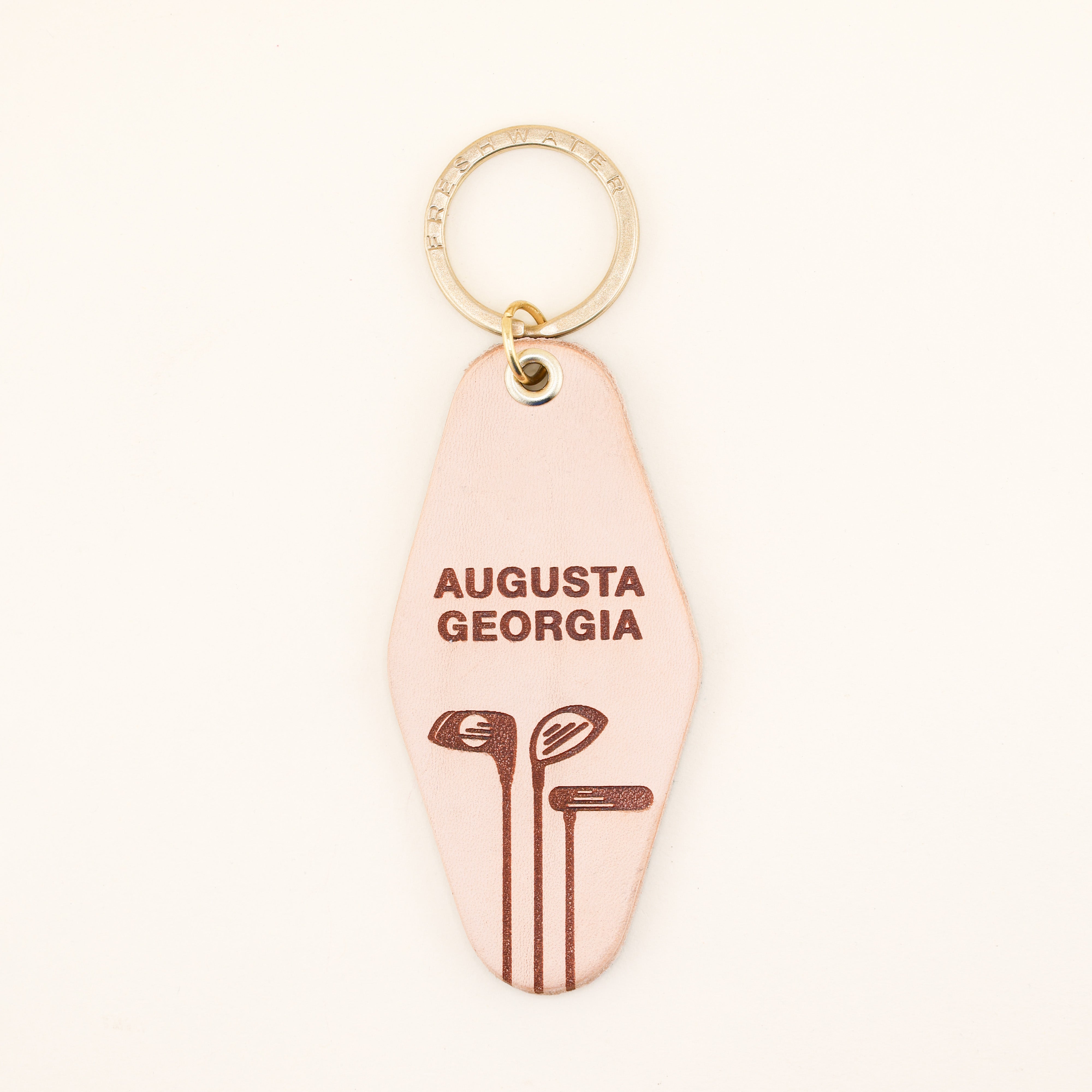 Augusta Golf Clubs Hotel Keychain | Freshwater