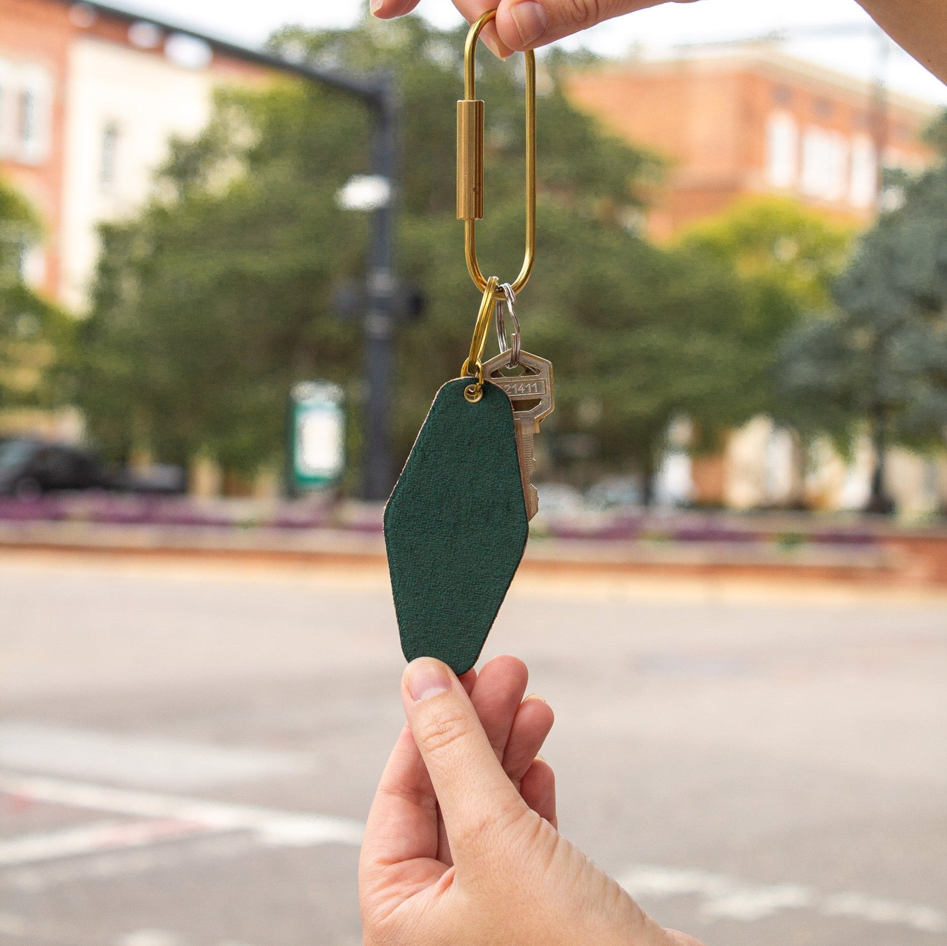 Augusta Coordinate Hotel Keychain | Freshwater